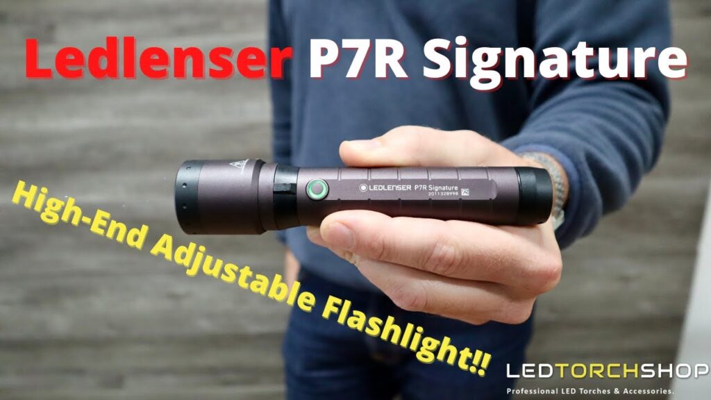 Led Lenser P7R Signature Rechargeable 2000 Lumen Flashlight | Bright ...