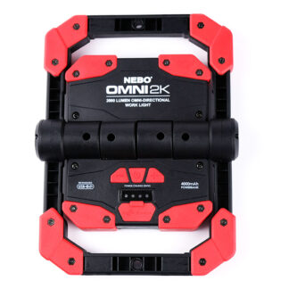 NEBO OMNI 2K 2000 Lumen Work Light + Power Bank | Bright Nite