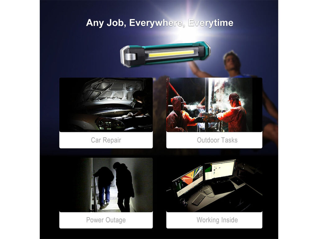 Klarus WL1 Rechargeable Multifunctional 550 Lumen Work Light – 81 ...