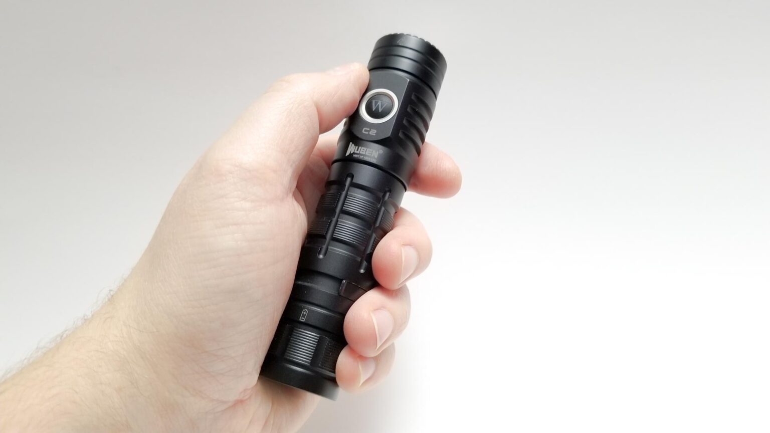 Wuben C2 Rechargeable 2000 Lumen Flashlight with Power Bank Function ...