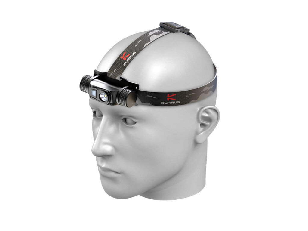 Klarus HL1 Rechargeable Red and White LED 1200 Lumen Headlamp – 125 ...