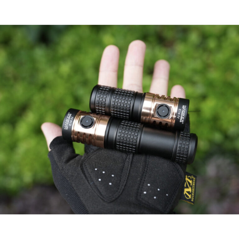 Manker E14 IV Compact Pocket 4000 Lumen Cool White Flashlight, 166 ...