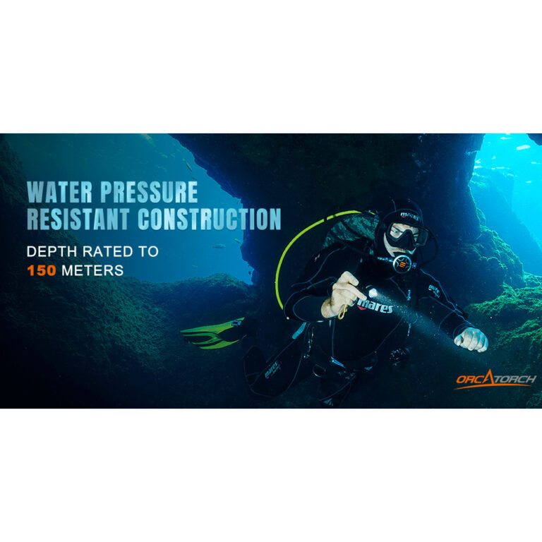 OrcaTorch D710 Dive Torch – 3000 Lumens, 308 Metres | Bright Nite ...