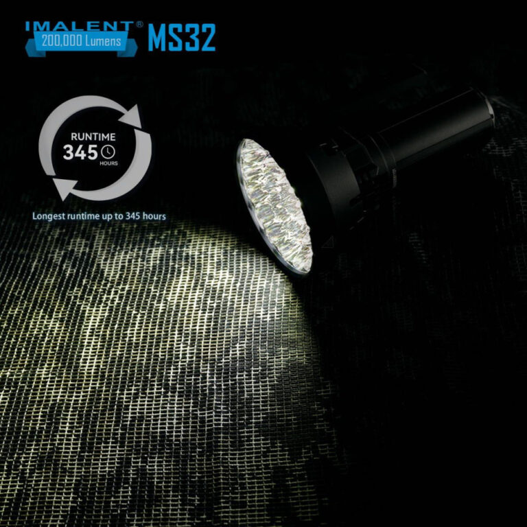 Imalent MS32 Rechargeable 200,000 Lumen Search Light – 1618 Metres ...