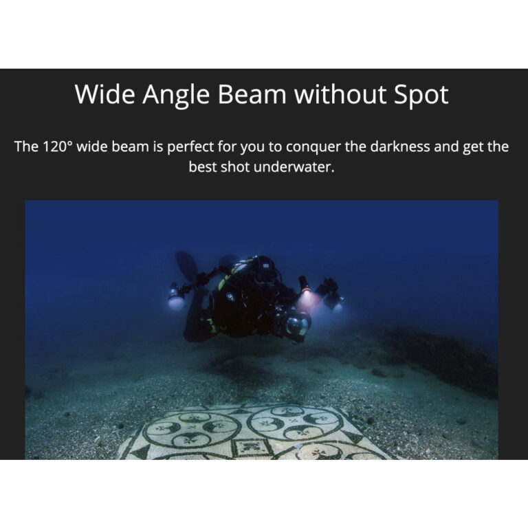 OrcaTorch D910V Rechargeable High CRI 5000 Lumen Videography Dive Torch ...