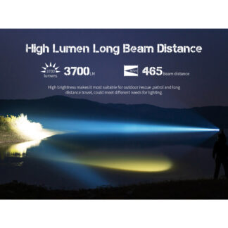 JETBeam M37 PRO High Performance Rechargeable 3700 Lumen Tactical Torch ...