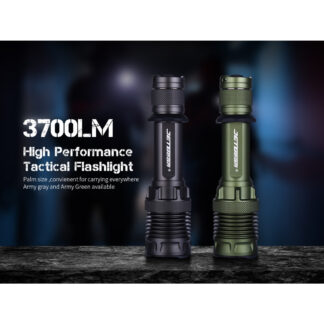 JETBeam M37 PRO High Performance Rechargeable 3700 Lumen Tactical Torch ...