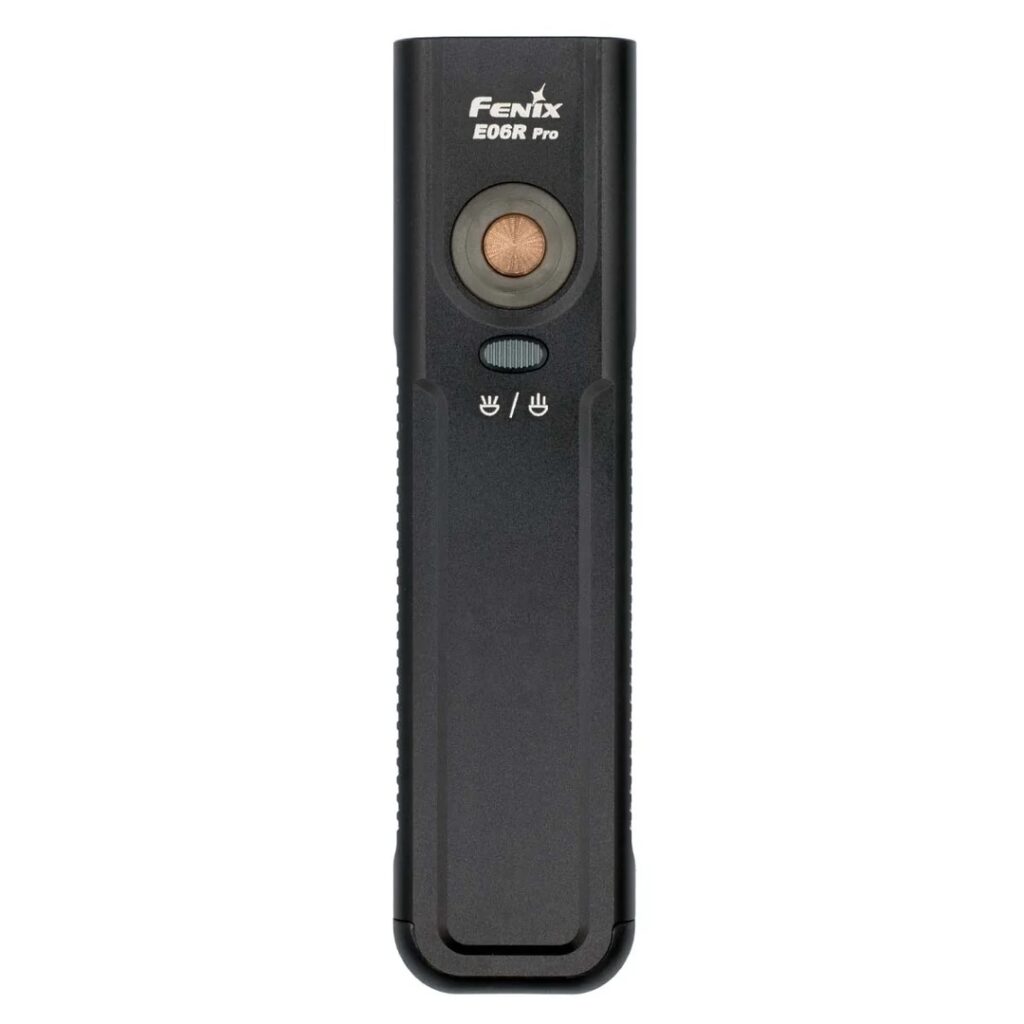 Fenix E06R Pro Black Flat Flashlight with UV & Red Laser Modes – 1600 ...